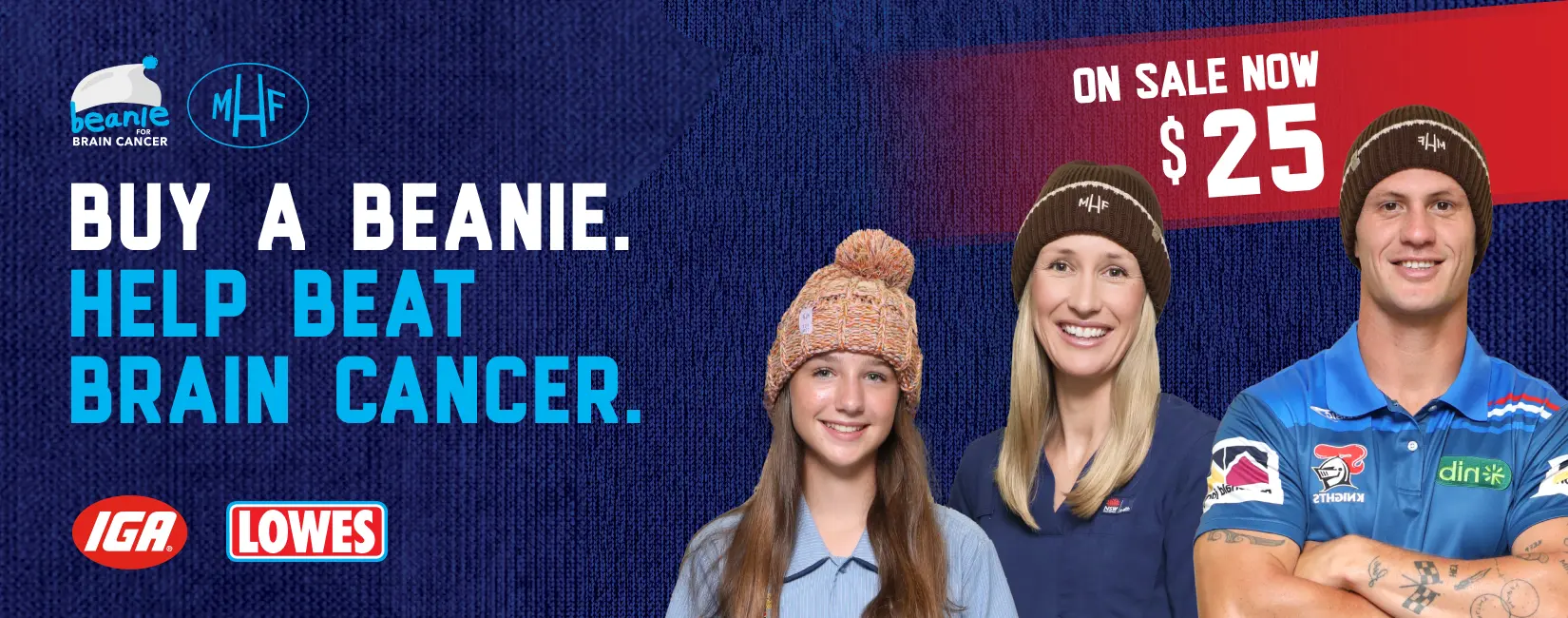 Beanie for Brain Cancer | Mark Hughes Foundation